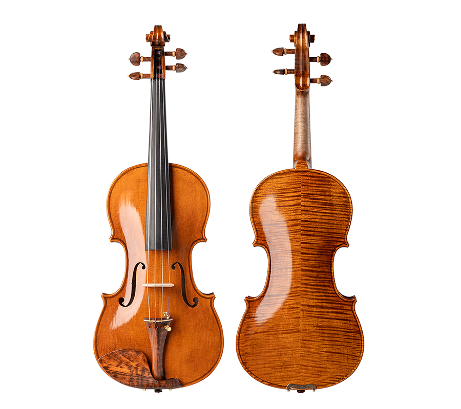 Beautiful Snakewood Intermediate Violin Q006 – Fiddlover Violin Shop